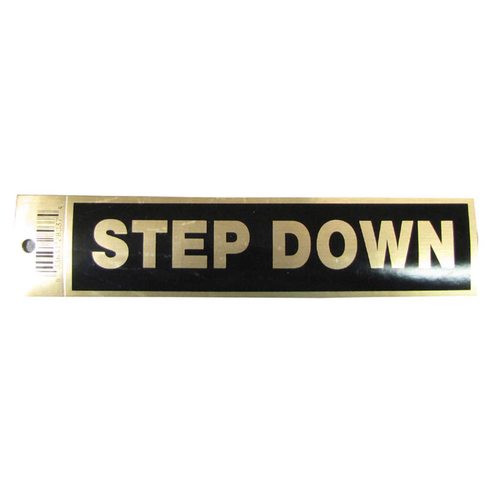 NeoPlex Step Down Sign | Wayfair