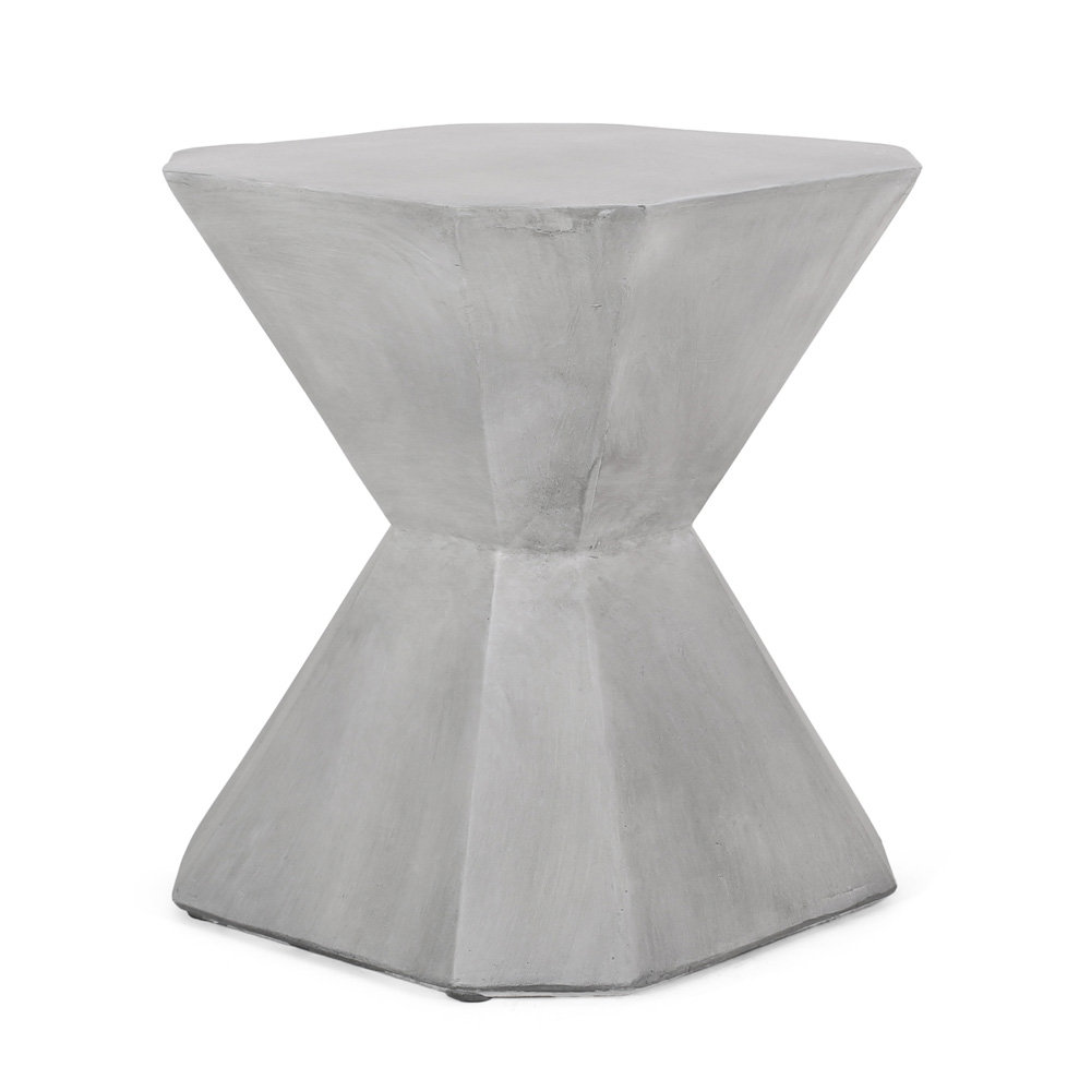 Ivy Bronx Maragni Concrete Top End Table | Wayfair