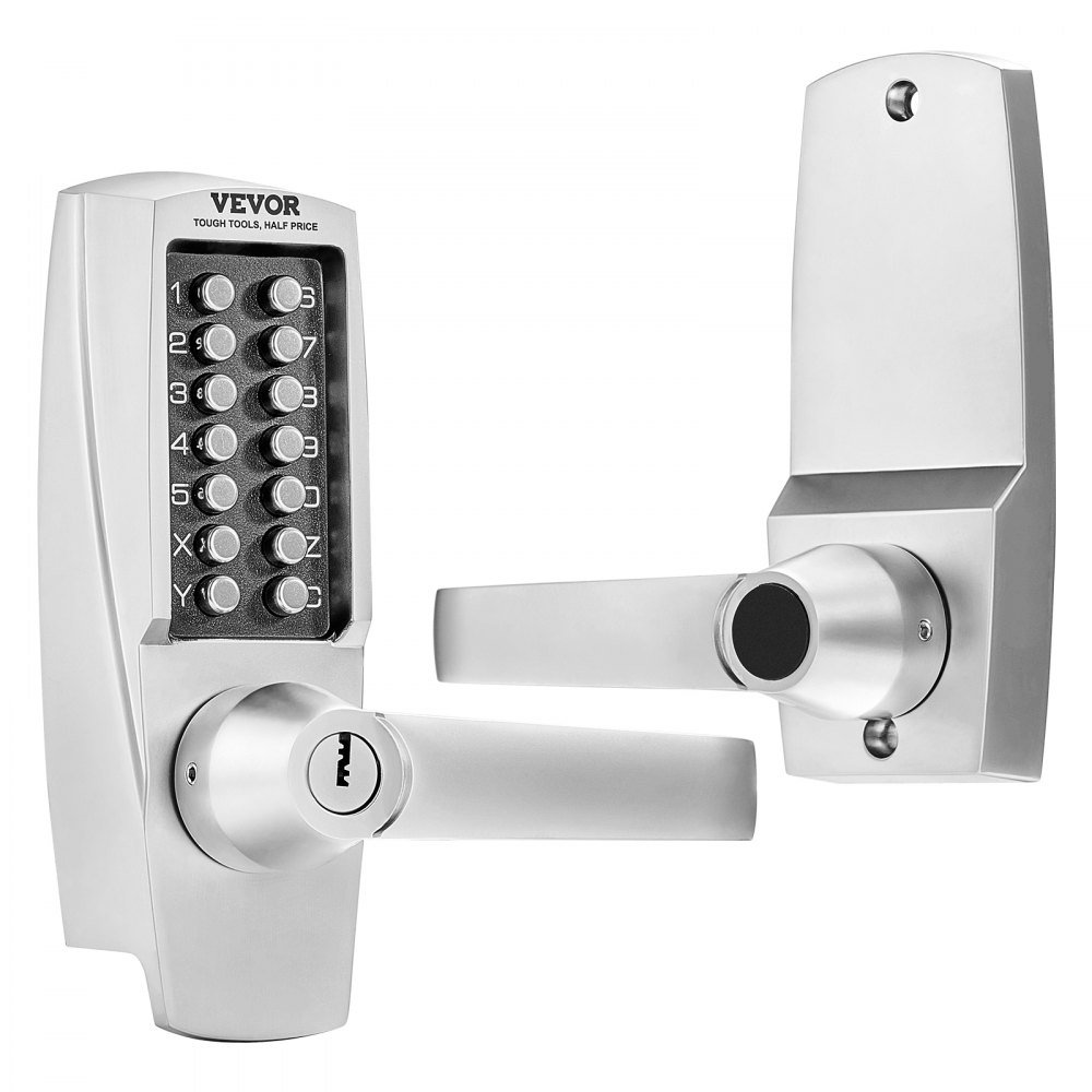 VEVOR Mechanical Keyless Entry Door Lock 14 Key Mechanical Door Lock ...