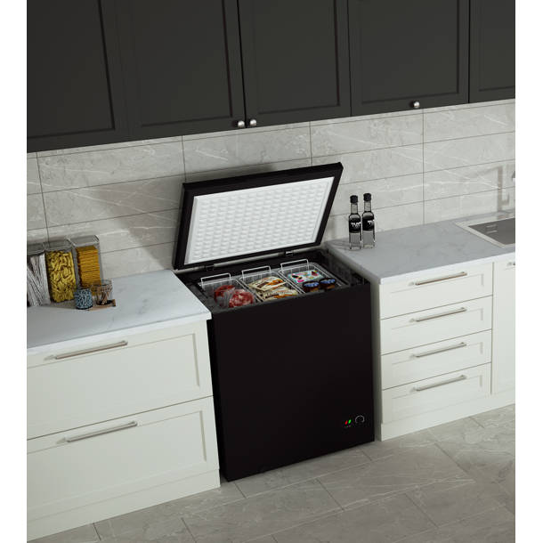 Kalamera 3.5 Cubic Feet Garage Ready Chest Freezer with Adjustable ...