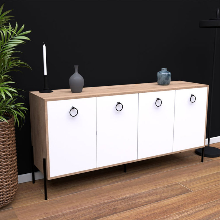 Metro Lane Bartho 160cm Sideboard | Wayfair.co.uk