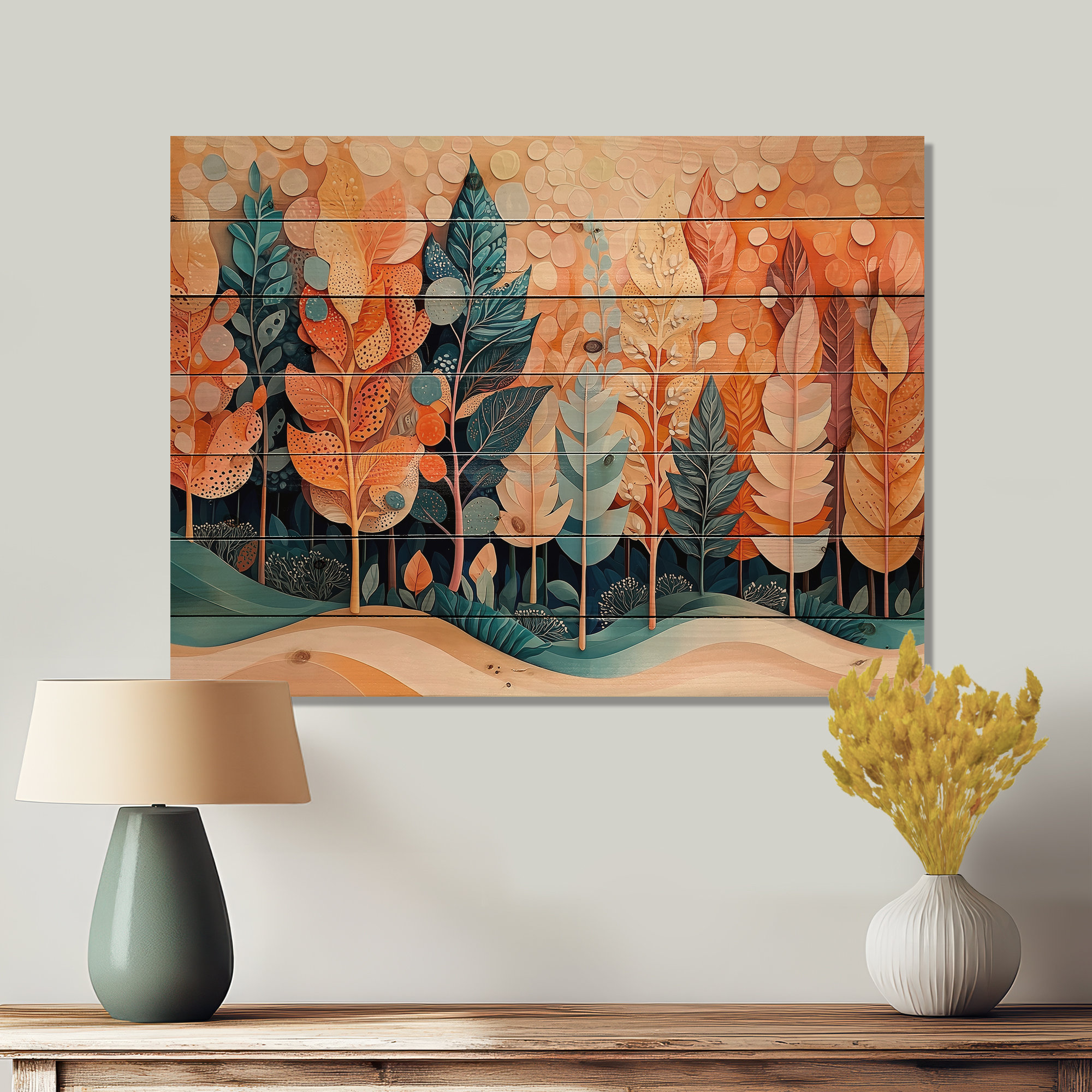 Ophelia & Co. 4 Seasons Forest Trees Dream Fragments III - Forest Wood ...