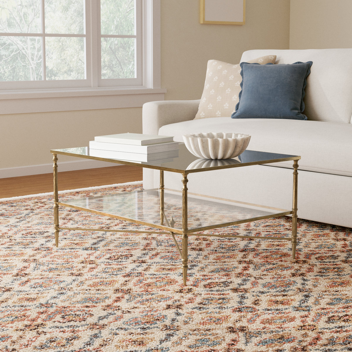 Birch Lane™ Allenhurst Coffee Table with Storage & Reviews | Birch Lane