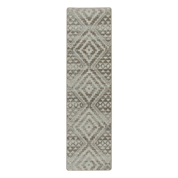 Milliken Drayton Kenten Riverbed Beige Geometric Moroccan Area Rug ...
