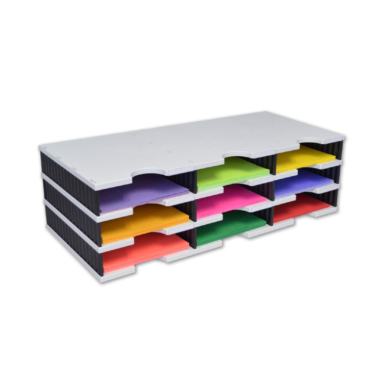 Orblue Desktop Organizer Document, Forms, Mail, And Classroom Sorter. 9 ...