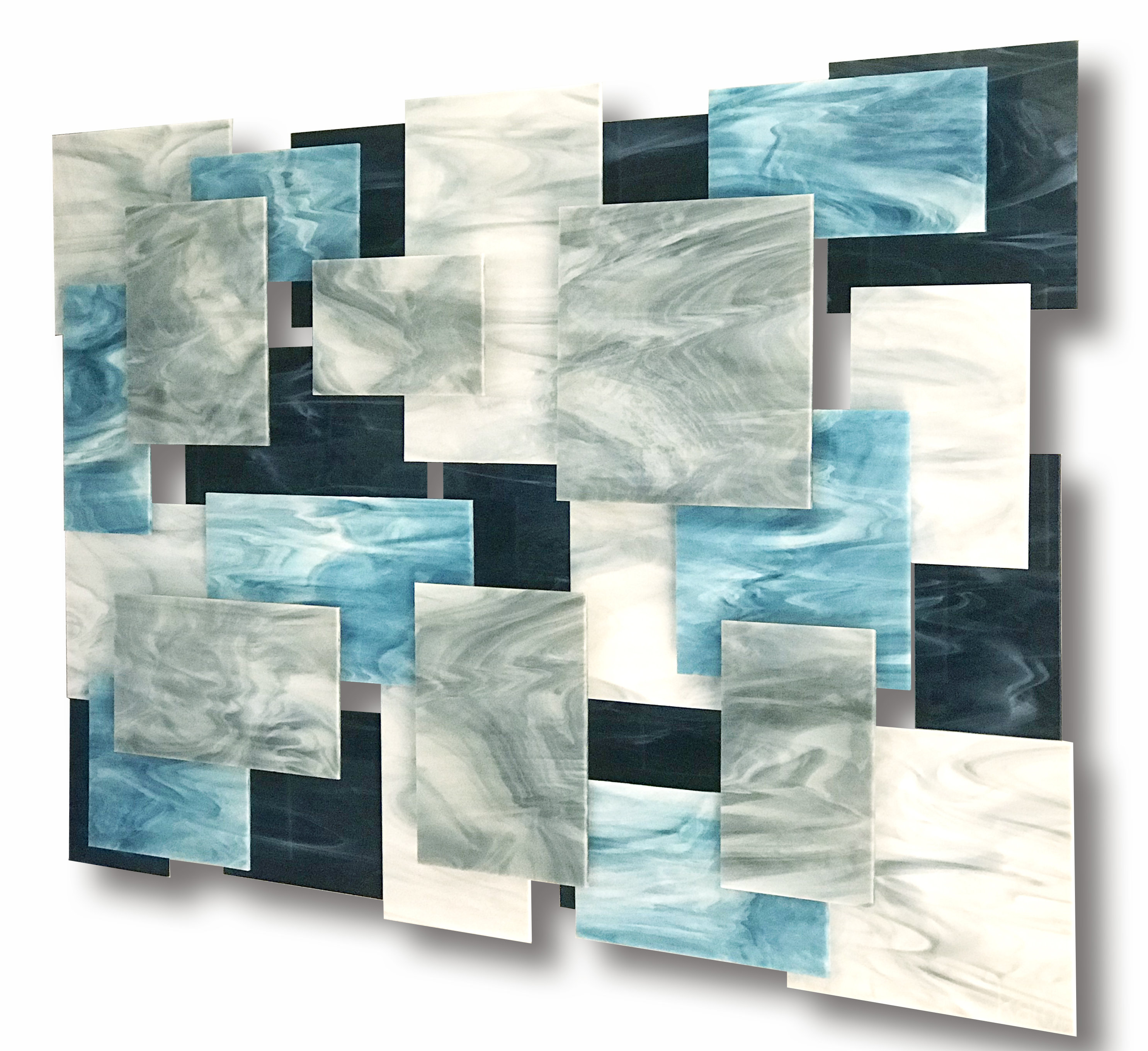 Karo Studio Arctic (Xlap) Glass and Metal Wall Décor | Wayfair