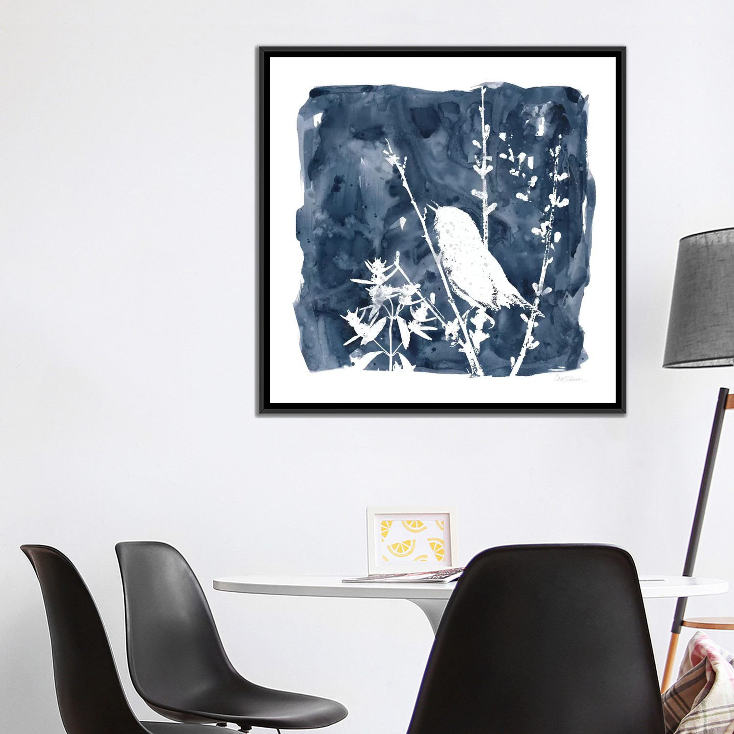 East Urban Home 'Indigo Bird II' Print on Canvas & Reviews - Wayfair Canada