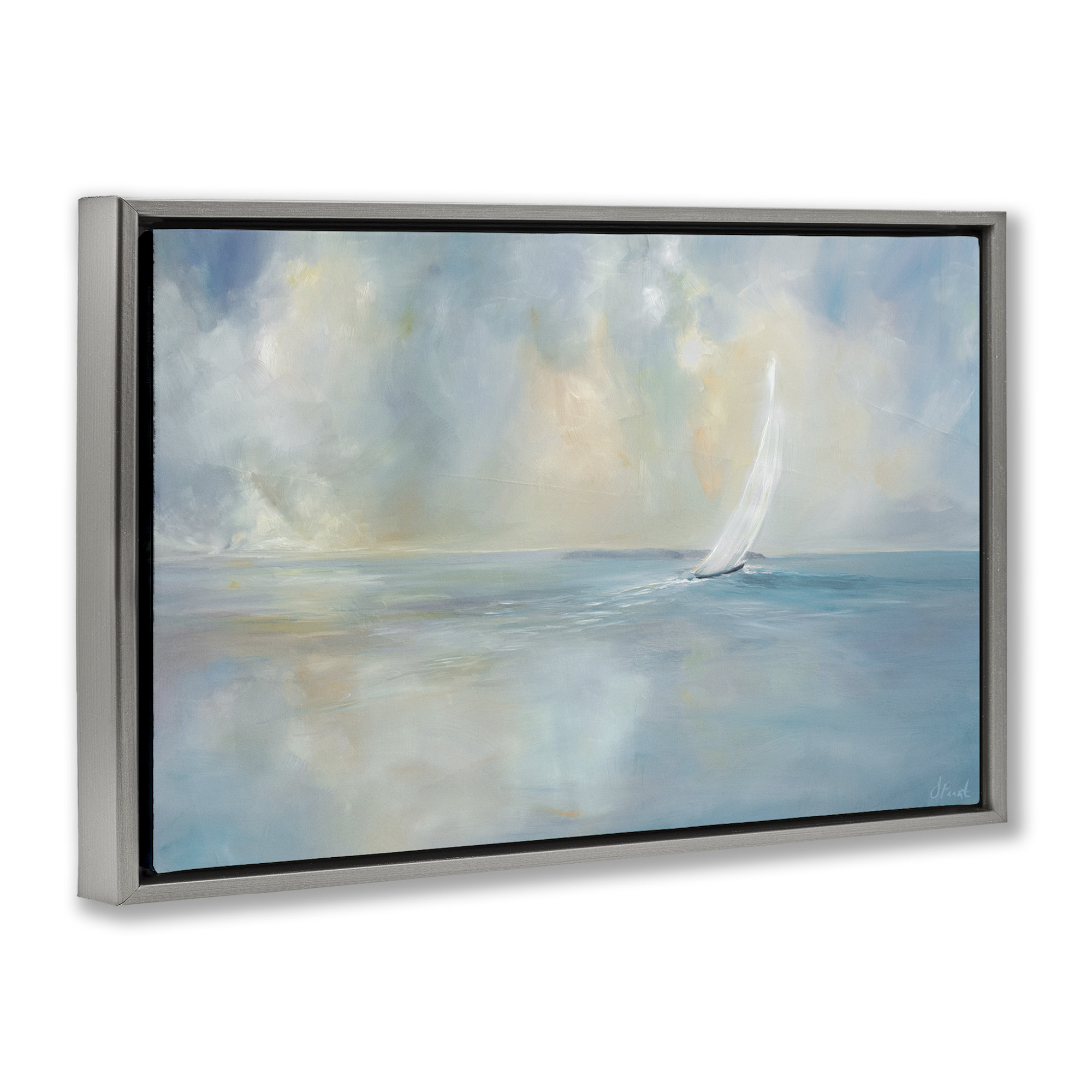 Dovecove Heading Out Sailboat Floating Frame, design by Joanne Parent ...