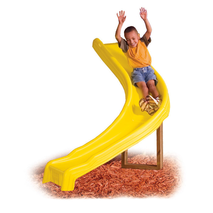 Swing-n-Slide Side Winder Curved Slide for 5' Deck & Reviews | Wayfair