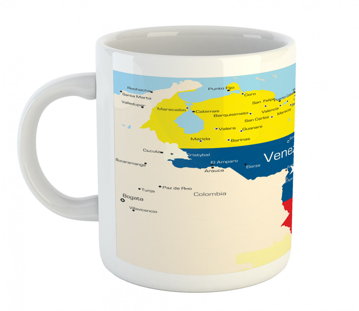 East Urban Home Venezuela Coffee Mug | Wayfair