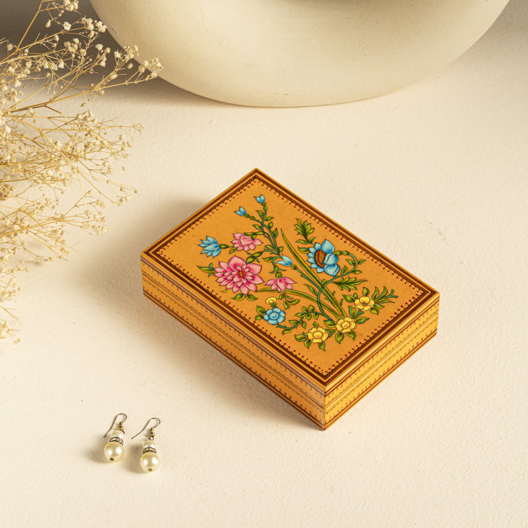Rosalind Wheeler Wood Accessory Box | Wayfair.co.uk