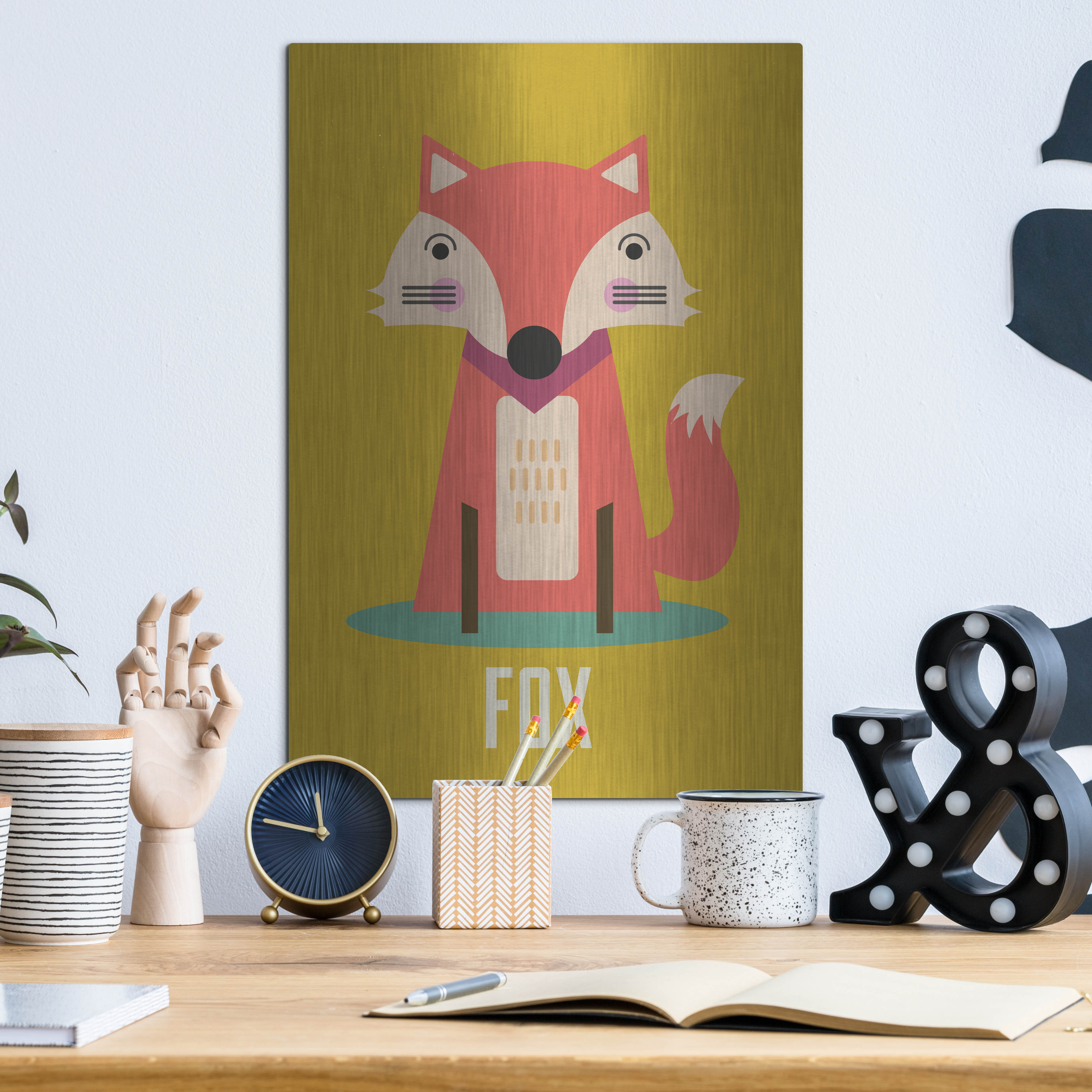 Redwood Rover " Fox Kids Nursery " by Gary Williams on Metal | Wayfair