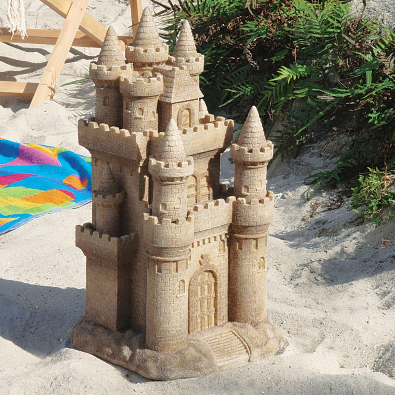 Design Toscano Sand Castle by The Sea Statue & Reviews | Wayfair