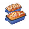 QUANMIANWANGLUO Enameled Cast Iron Loaf Pan With Lid,2 In 1 Bread Pan ...