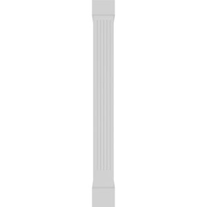 PCI Enterprises Square Non-Tapered Fluted PVC Endura-Craft Column Wrap ...