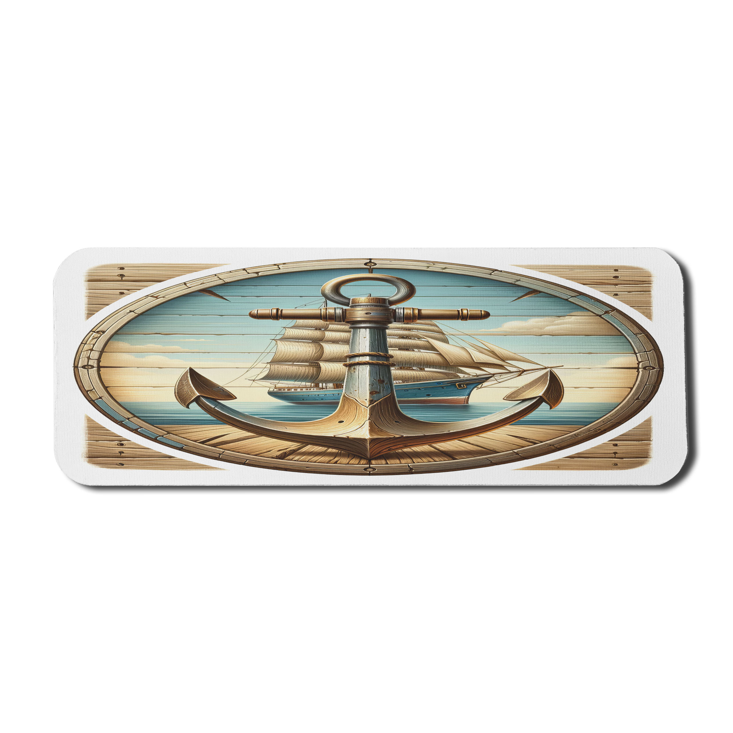 Mercer41 Neumark Rubber Desk Pad | Wayfair