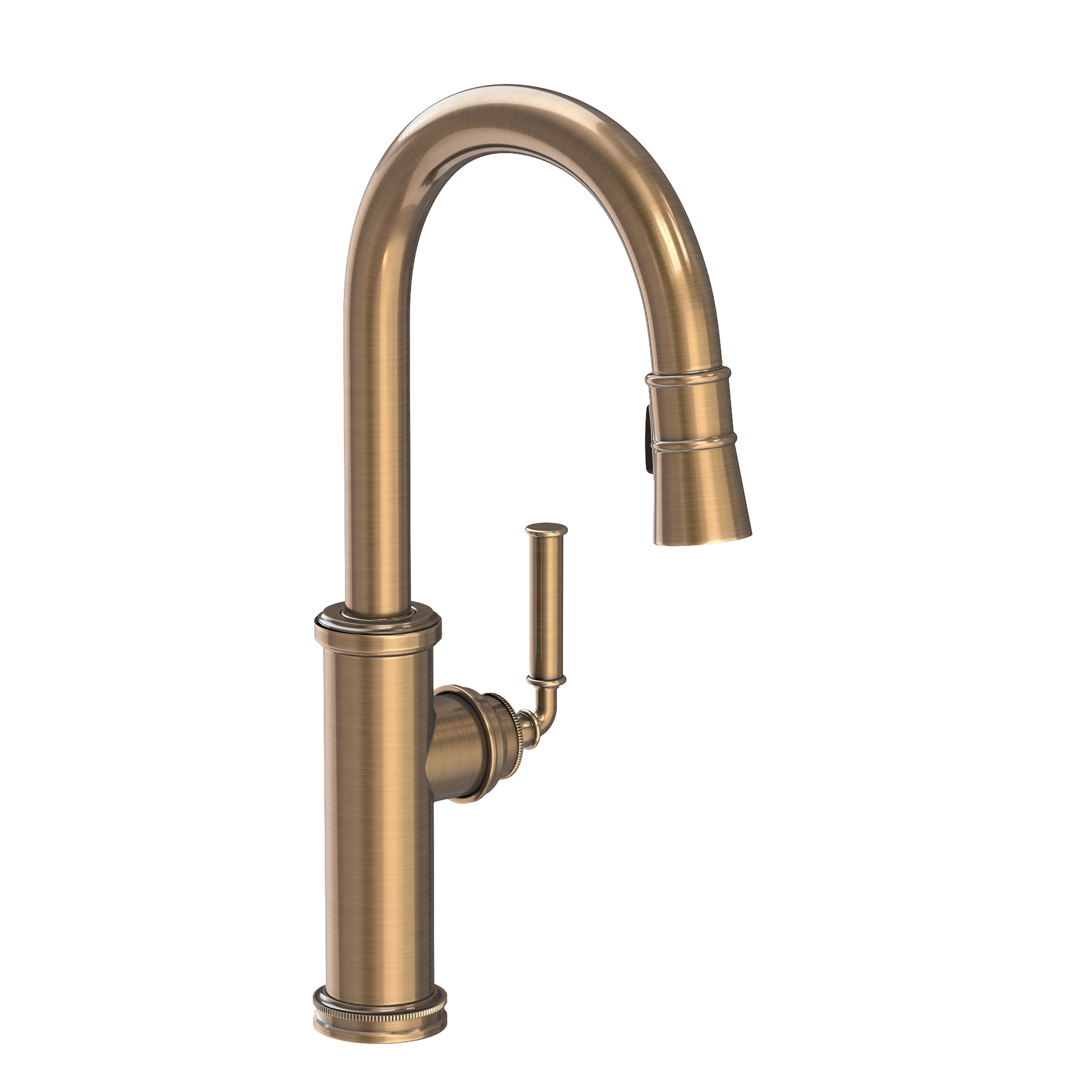 Newport Brass Taft Single Handle Pull Down Kitchen Faucet & Reviews ...