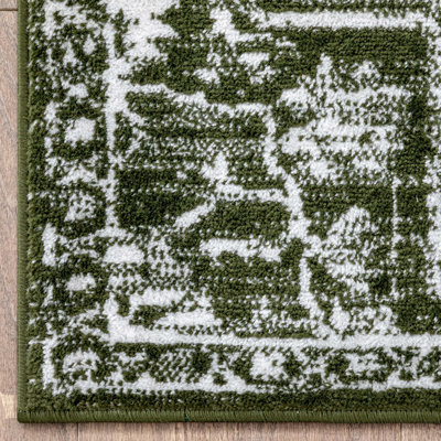 Well Woven Dazzle Green/White Rug & Reviews | Wayfair.co.uk