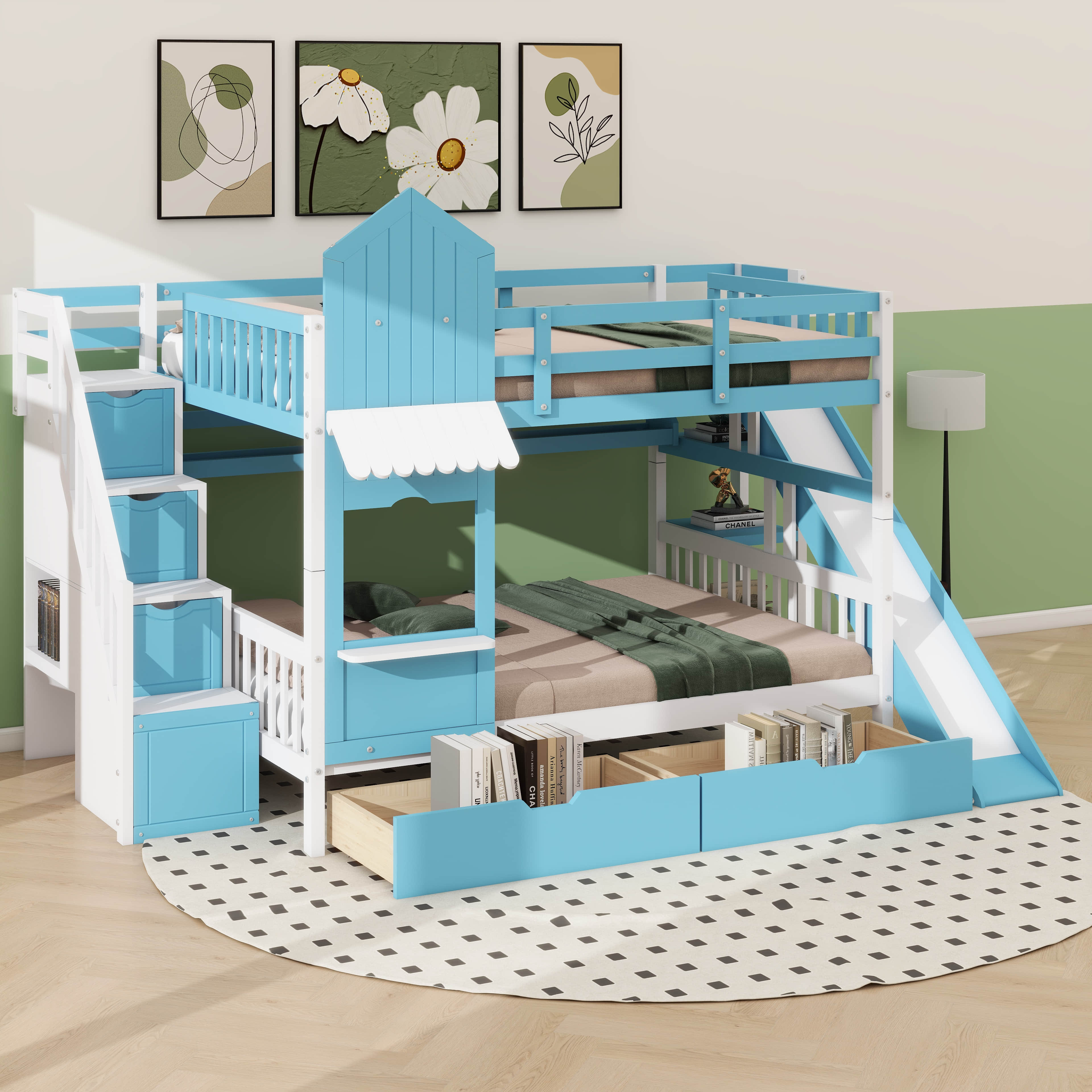themed bunk beds