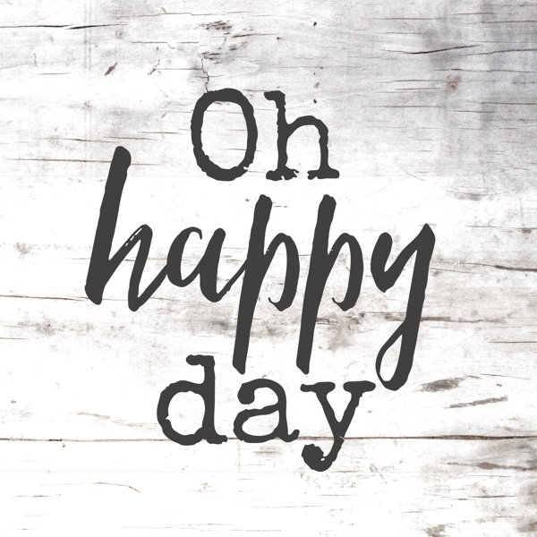 Happy Larry Happy Day Wood | Wayfair.co.uk