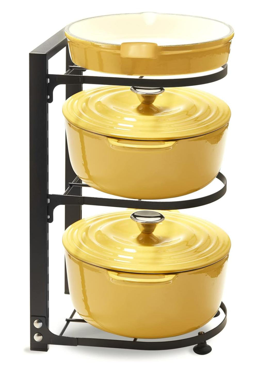 Prep & Savour Metal Rectangle Countertop / Cabinet Pot Rack - Wayfair ...