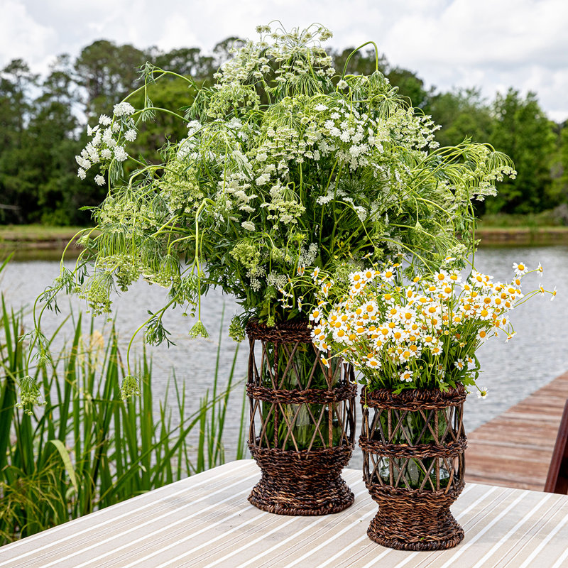 Juliska Devon Willow Hurricane | Wayfair