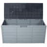 GOODSILO All-Weather UV-Protected Pool Deck Storage Box with Wheels ...