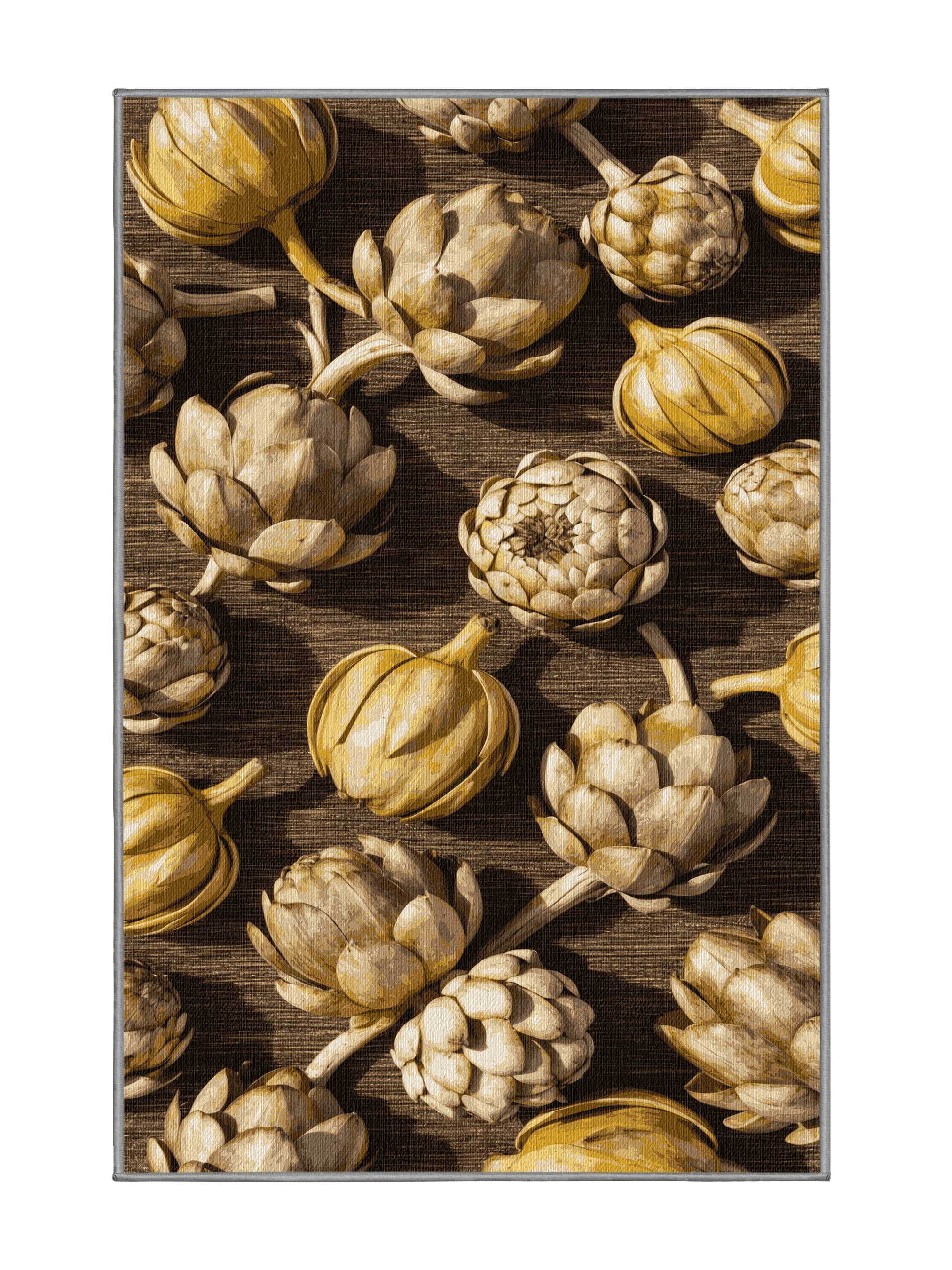 Hokku Designs Washable Sunchoke Jerusalem Artichoke Vegetables Area Rug ...