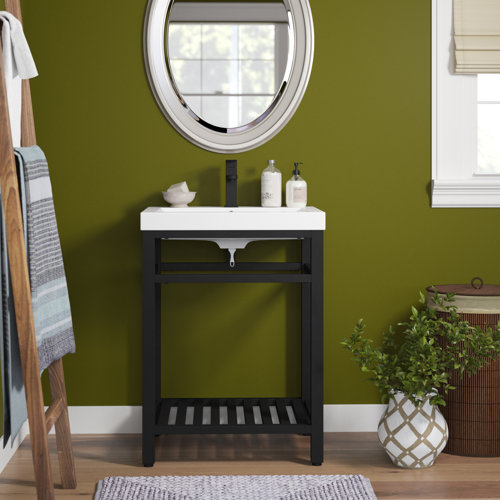 24 Inch Black Bathroom Vanities You'll Love | Wayfair