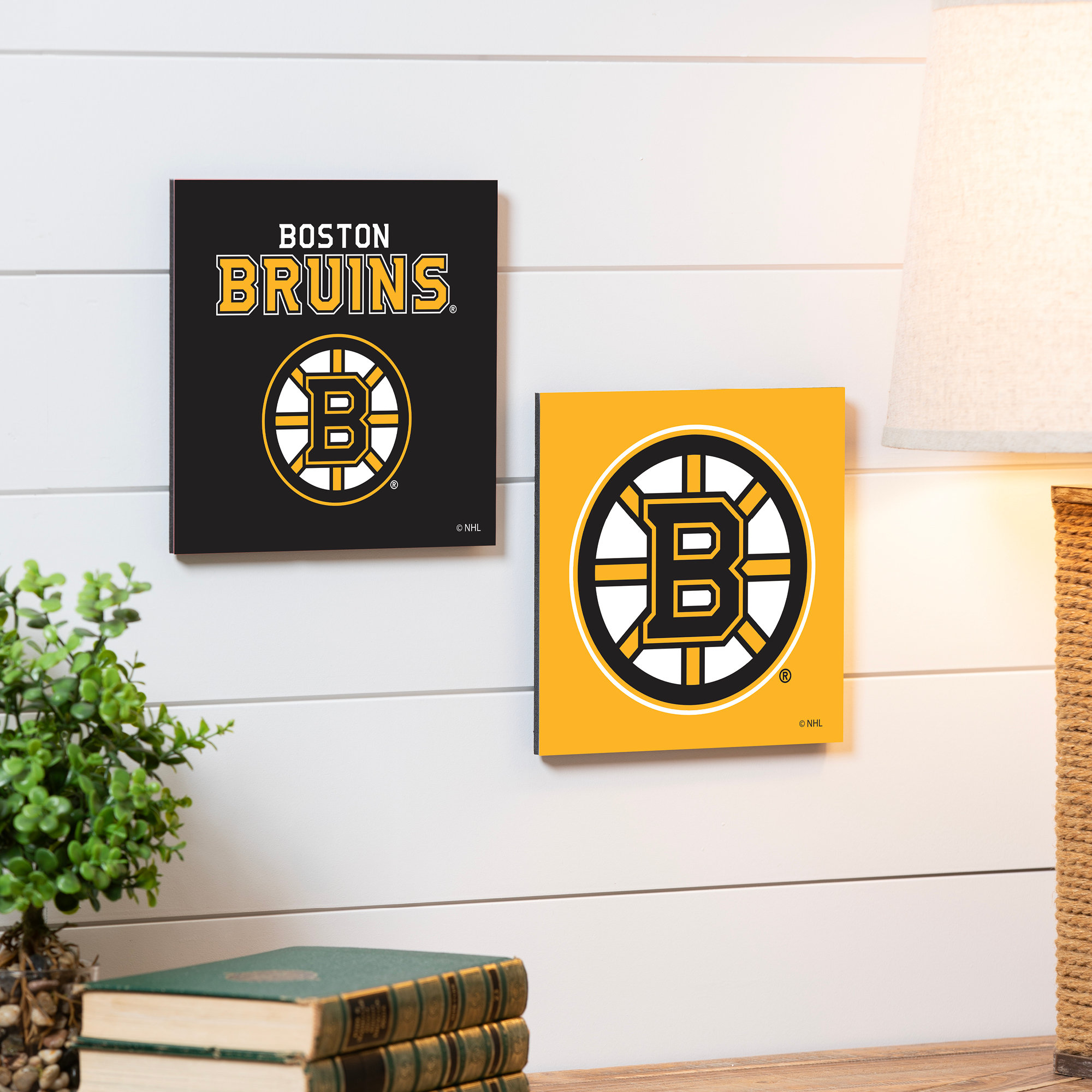 Evergreen Enterprises, Inc Boston Bruins - 2 Piece No Frame Print Set ...