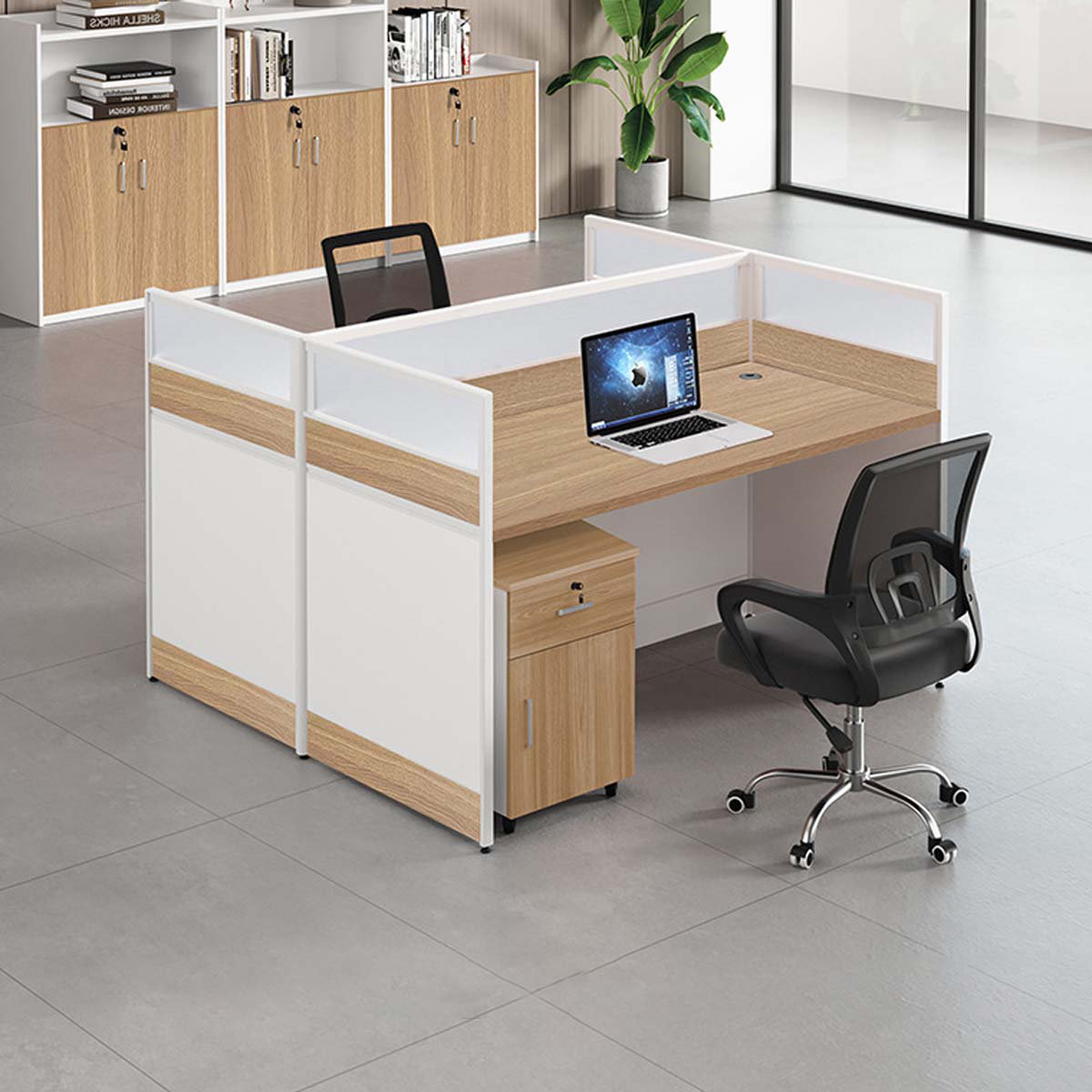 Asainvestology Executive desk Multiple desk Partition Desk | Wayfair