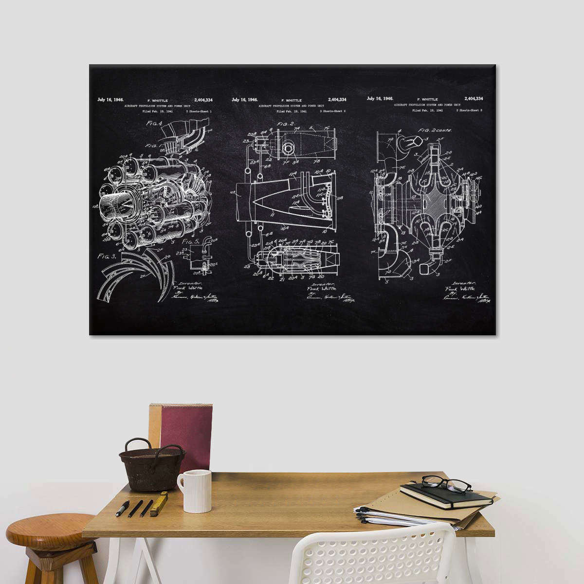 Williston Forge Aircraft Propulsion System And Power Unit Patent Canvas ...