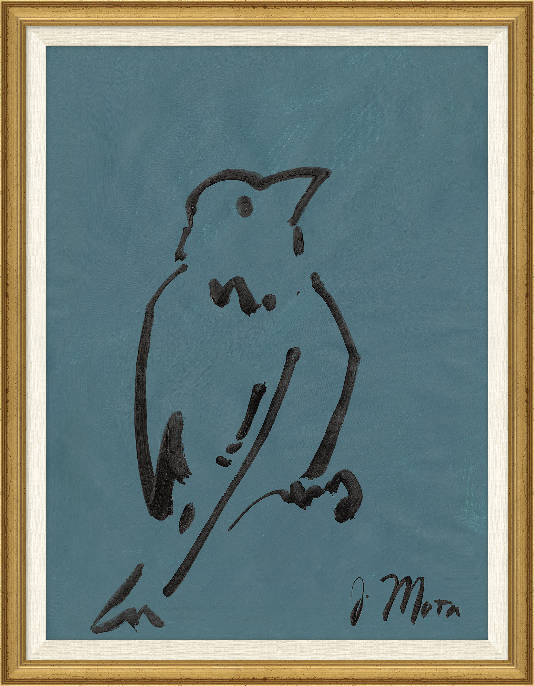 Soicher-Marin Joseph Mota " Bird Series IX " by Joseph Mota Painting ...