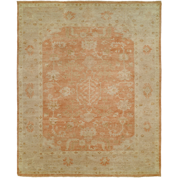 Madison Couture Rugs Wool Oriental Area Rug in Brown | Perigold