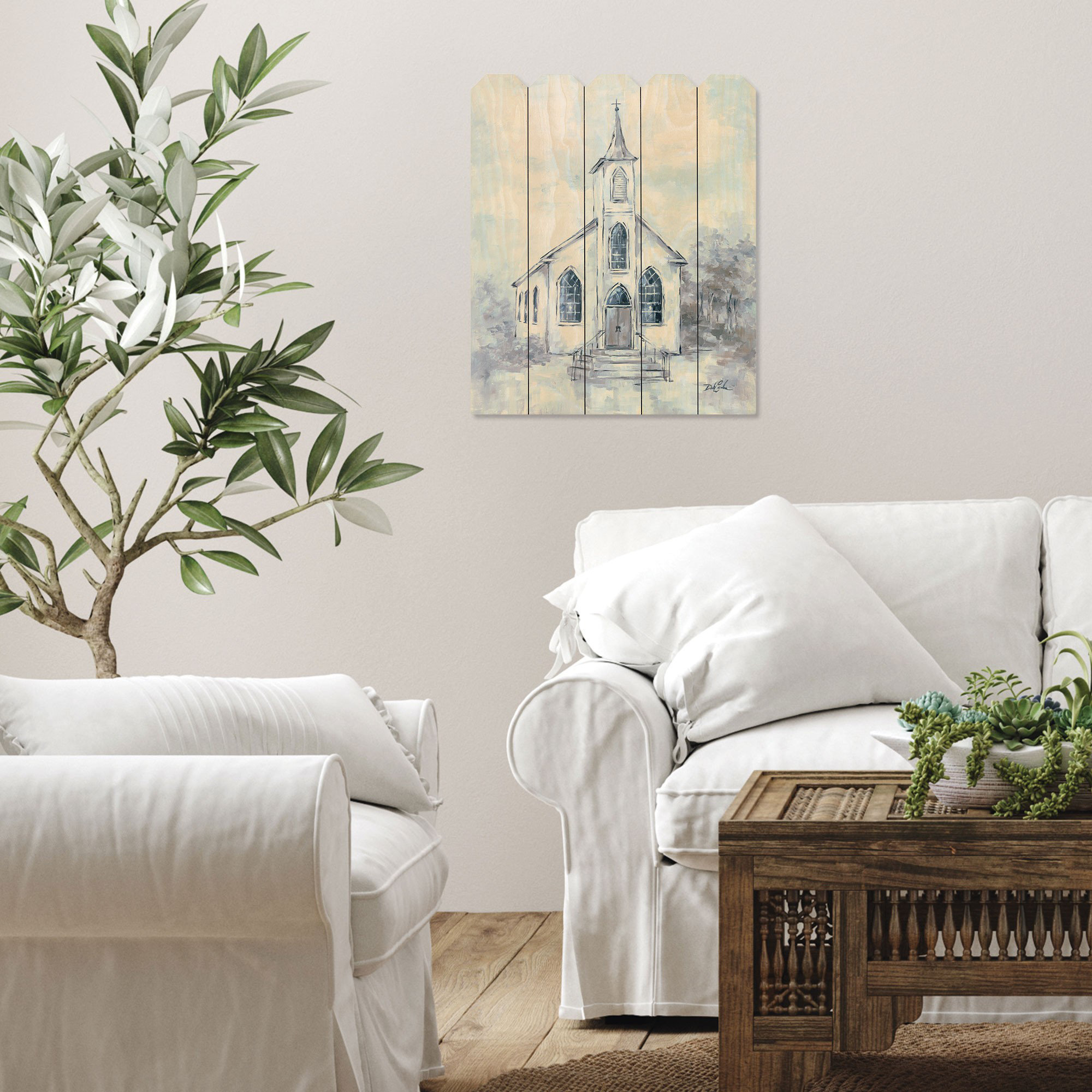 August Grove® Faith Print Wall Art | Wayfair