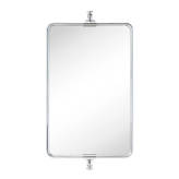 Winston Porter Corrente Pivot-N-View Squared Cornered Rectangle Mirror ...