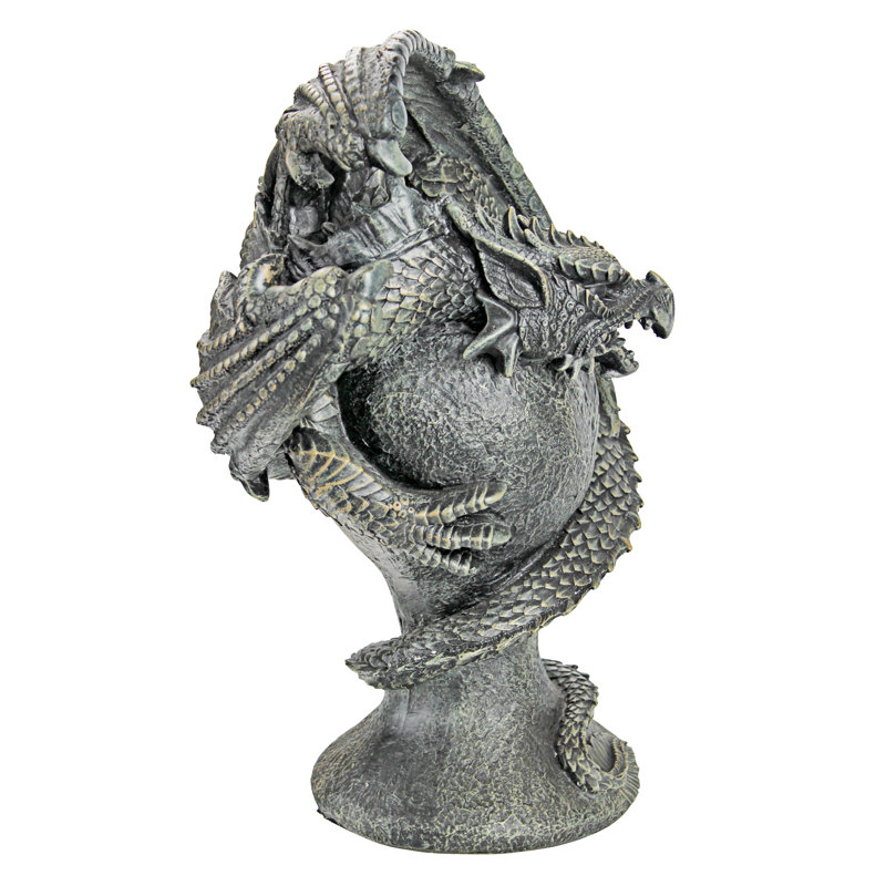 Design Toscano Mystic Dragon Avenger Statue & Reviews | Wayfair