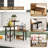 Belfry Kitchen Spice Racks,Kitchen Counter Corner Shelf,4 Side Hooks ...