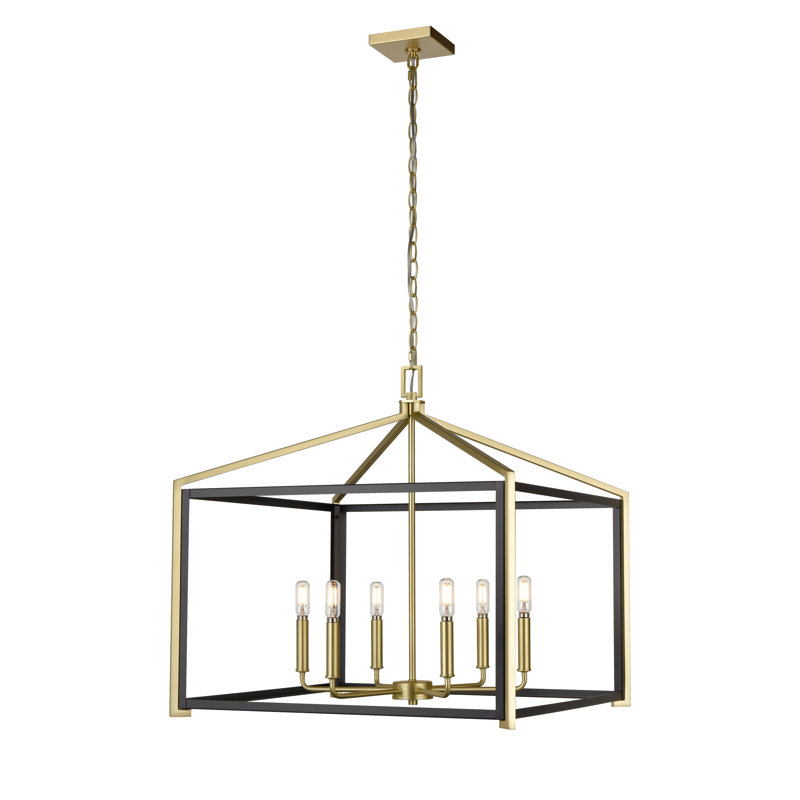 Latitude Run® Canan 6 - Light Dimmable Lantern Square / Rectangle ...