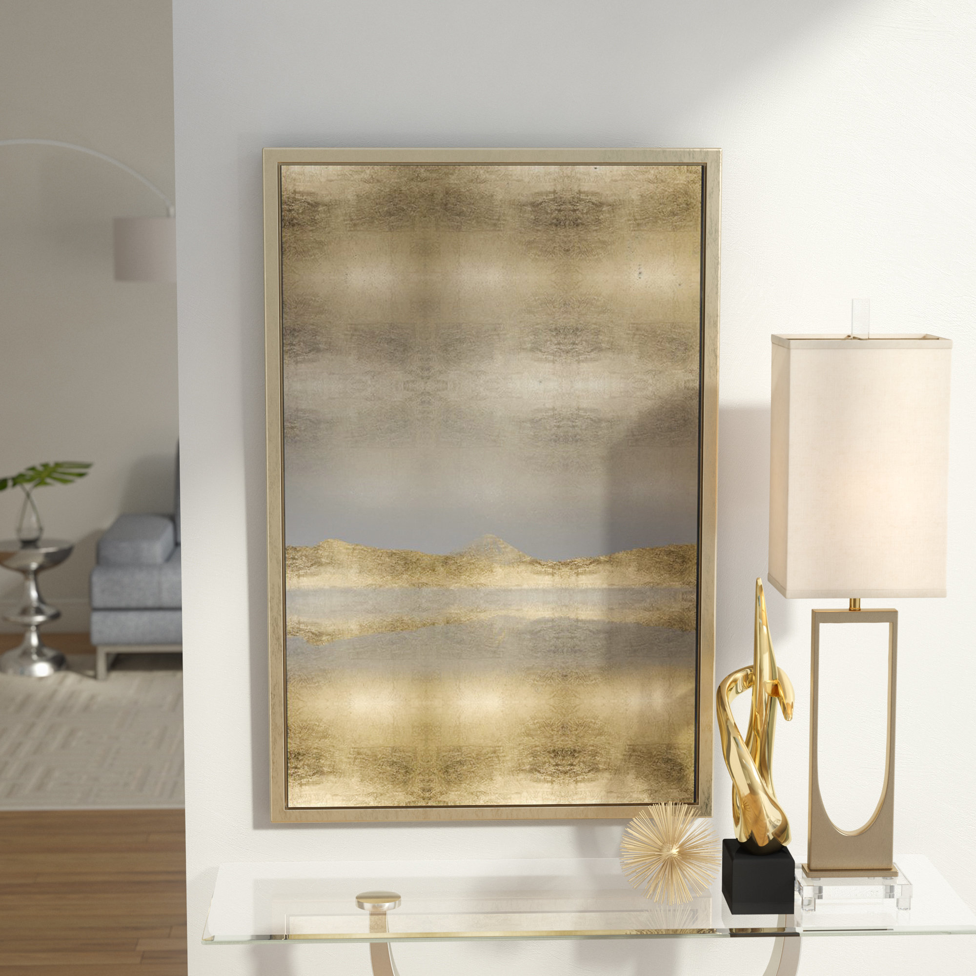 Orren Ellis 'Gabana' Framed Graphic Art Print | Wayfair