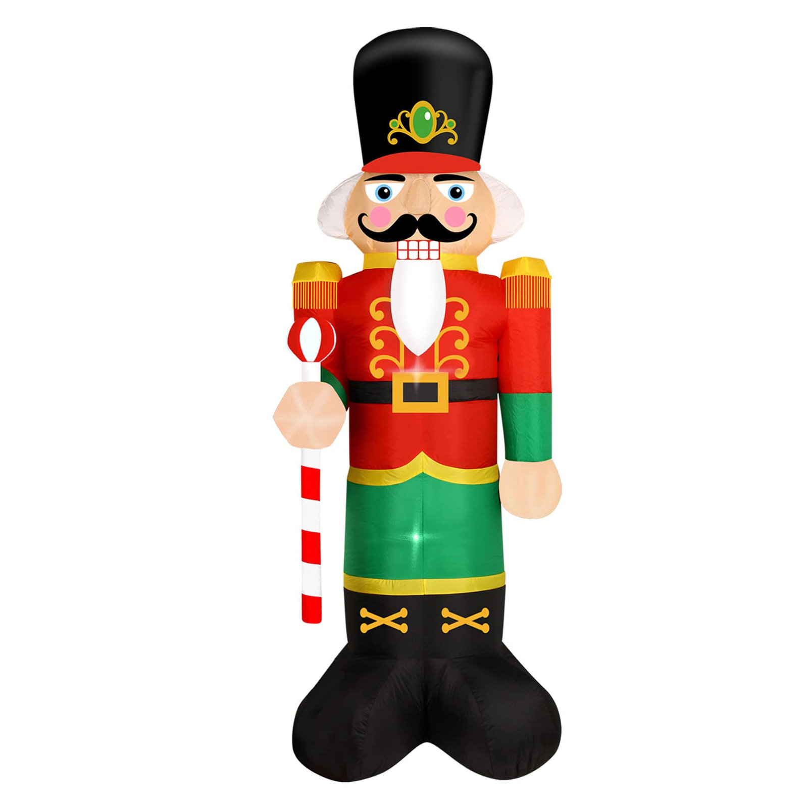 The Holiday Aisle® 8 Feet Christmas Inflatable Nutcracker | Wayfair