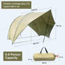 Poloma Auto Canopy Camper Trailer Sun Shade for Camping Car Awning Sun ...