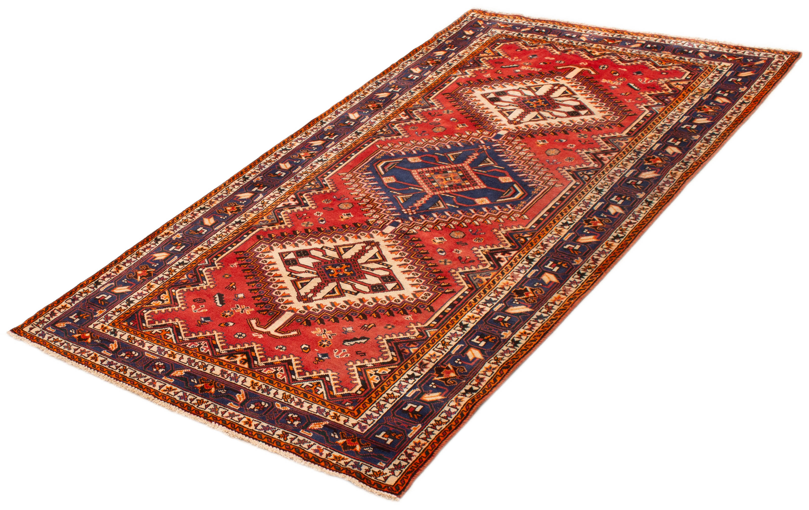 Bloomsbury Market One Of Kind Handmade Melis Vintage Red Rug 5'3" x 9 ...