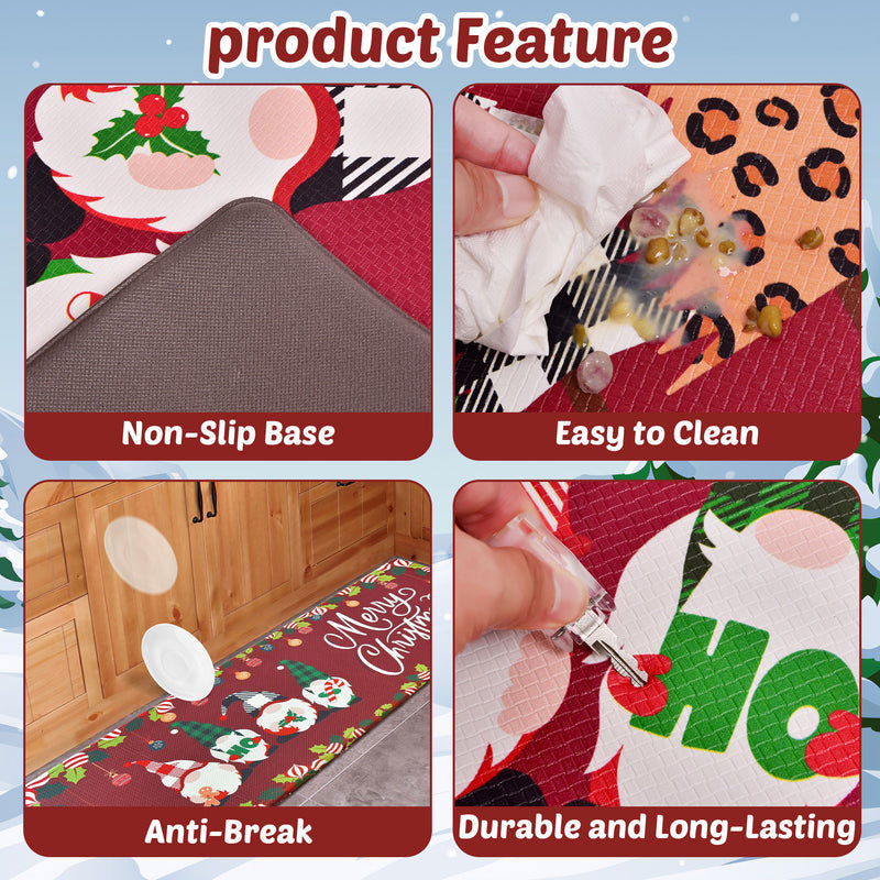 The Holiday Aisle® 2 Piece Elf Kitchen Mat Set & Reviews | Wayfair