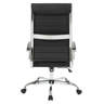 Orren Ellis Mulkey High-Back Leather Office Chair with Adjustable ...