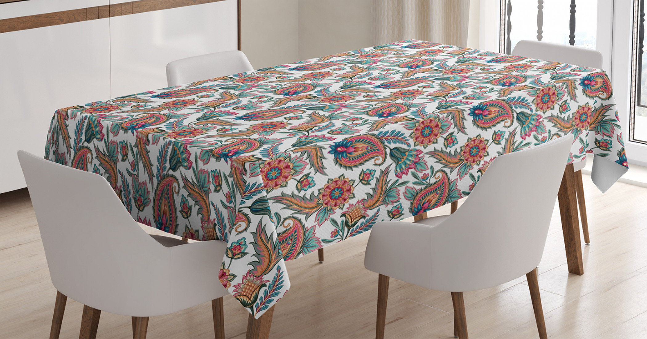 East Urban Home Paisley Tablecloth | Wayfair