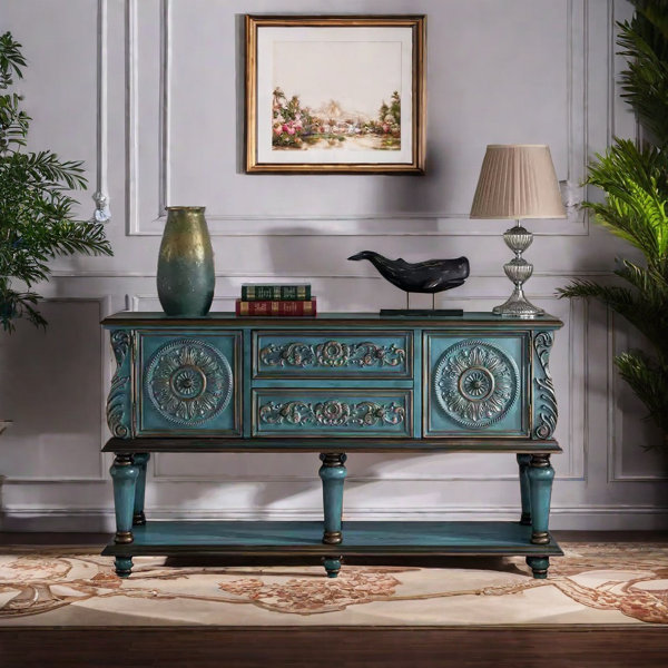 Atta Avenue American Country Style Accent Cabinet | Wayfair