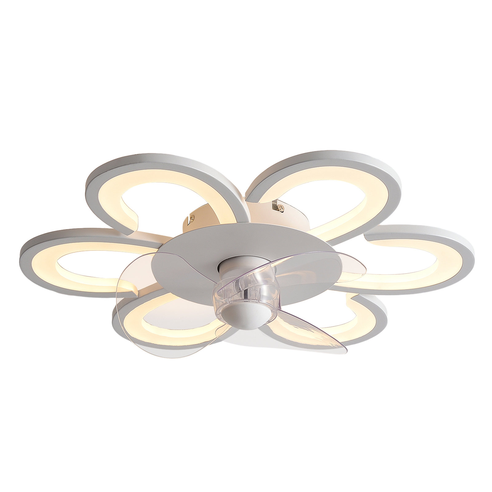 Wrought Studio™ Dawsyn 19.7” Ceiling Fan with LED Light | Wayfair