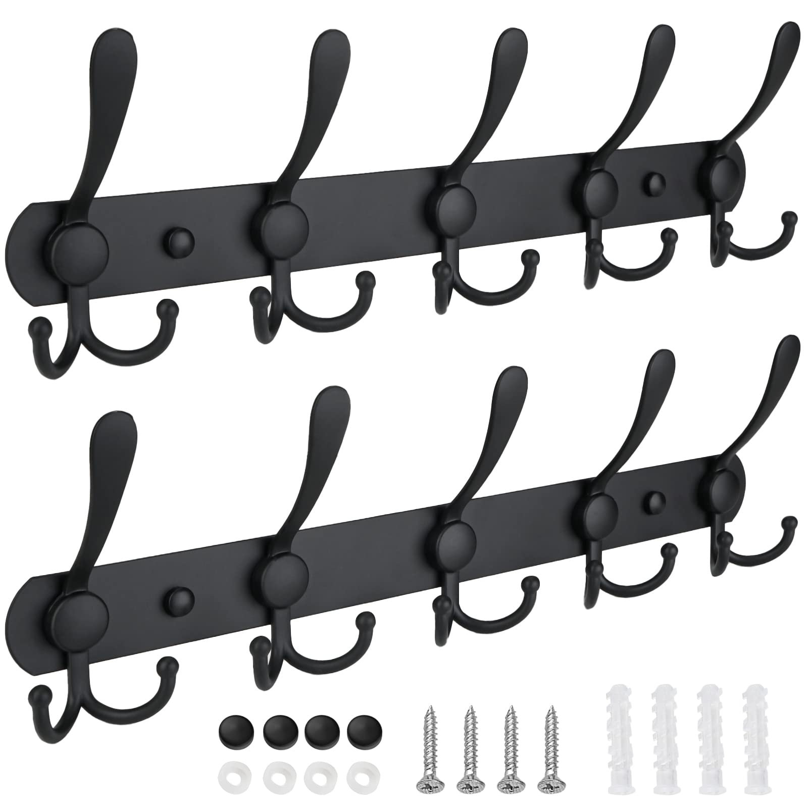 Red Barrel Studio® 10 - Hook Coat Rack | Wayfair