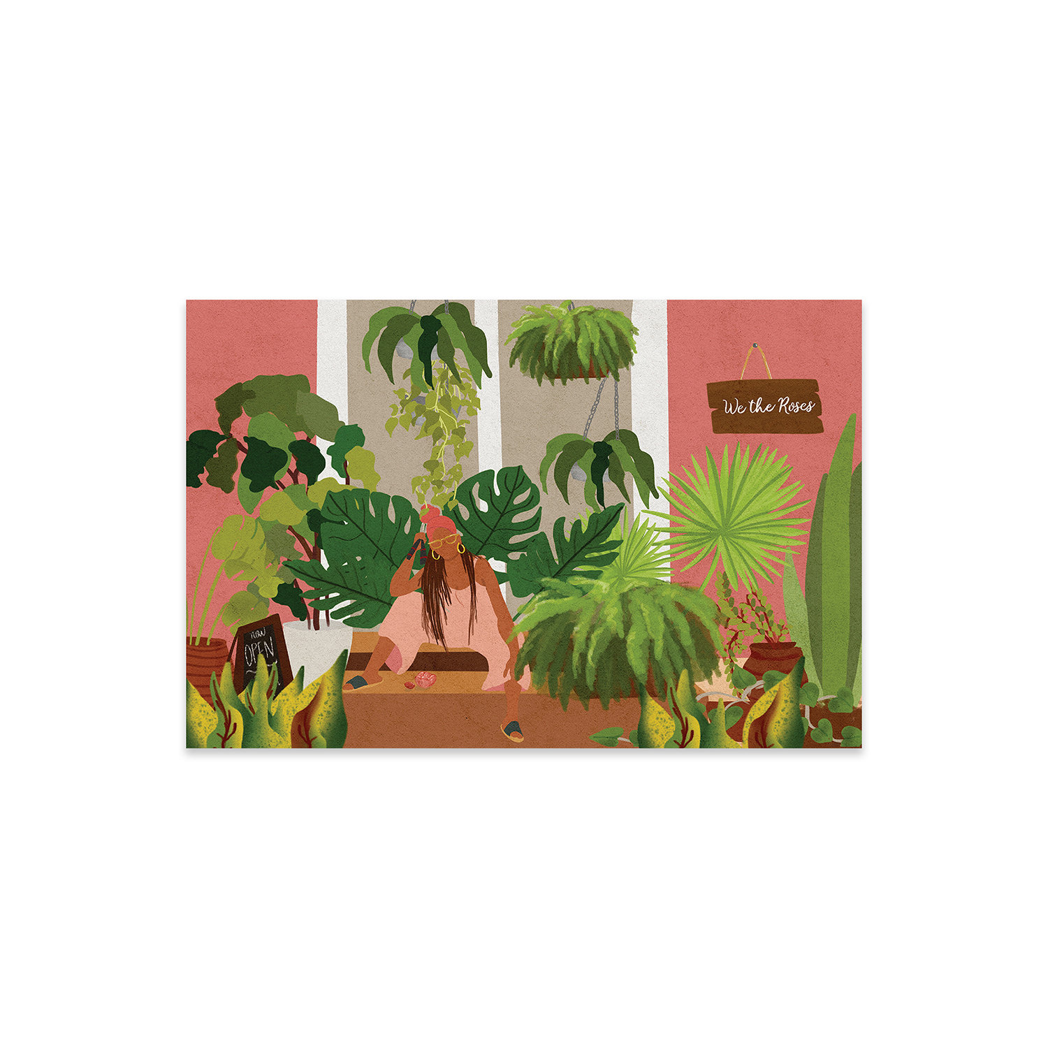 Bay Isle Home™ Plant Mom by Reyna Noriega - Unframed Graphic Art | Wayfair
